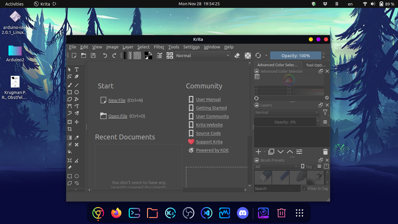 Getting Started with Krita: Installation and Basics - LinuxForDevices