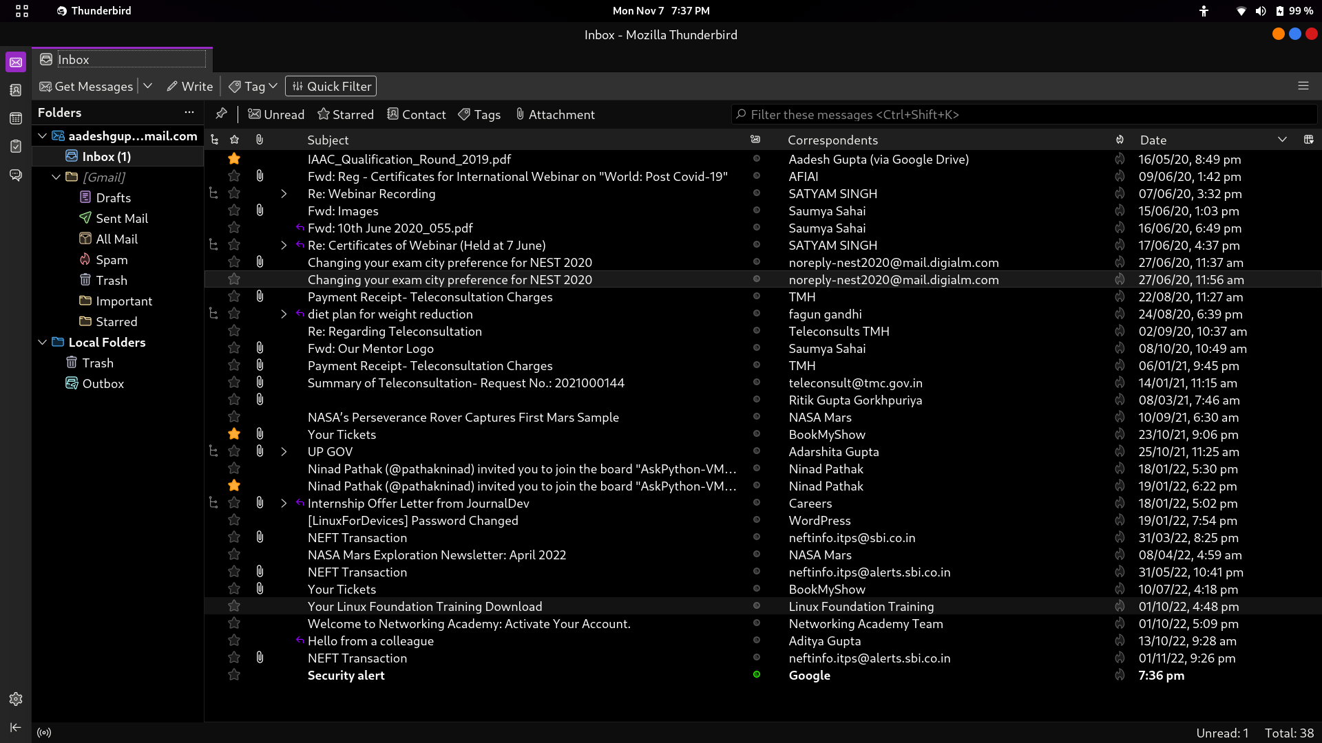 How to Install, Setup and Use Thunderbird e-mail client? - LinuxForDevices