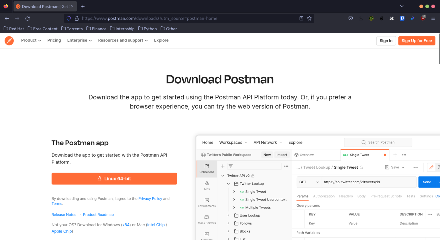 How to install Postman API Platform on Linux? - LinuxForDevices