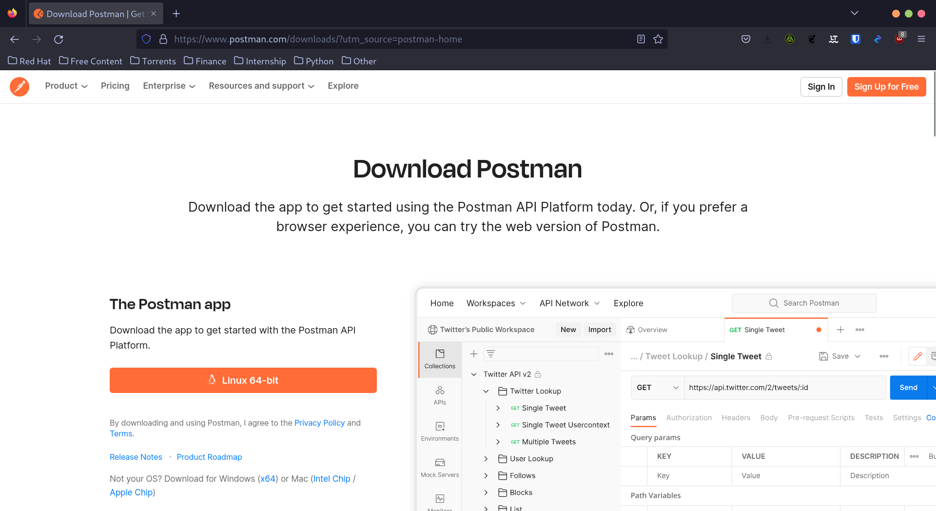 How to install Postman API Platform on Linux? - LinuxForDevices