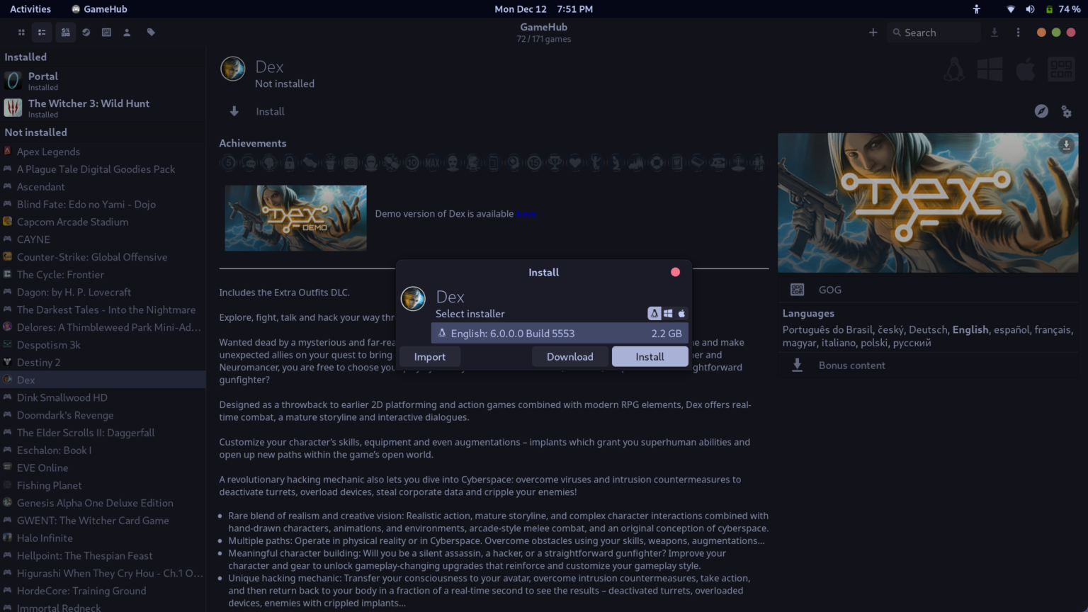 GameHub - Manage all your Games from one place - LinuxForDevices