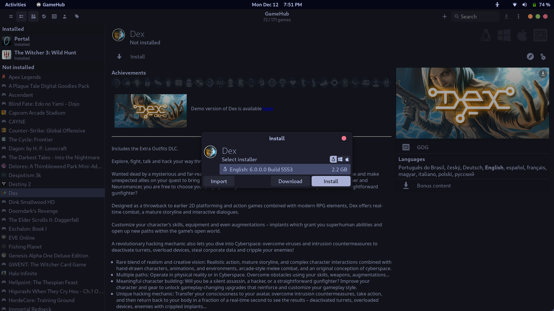 GameHub - Manage all your Games from one place - LinuxForDevices