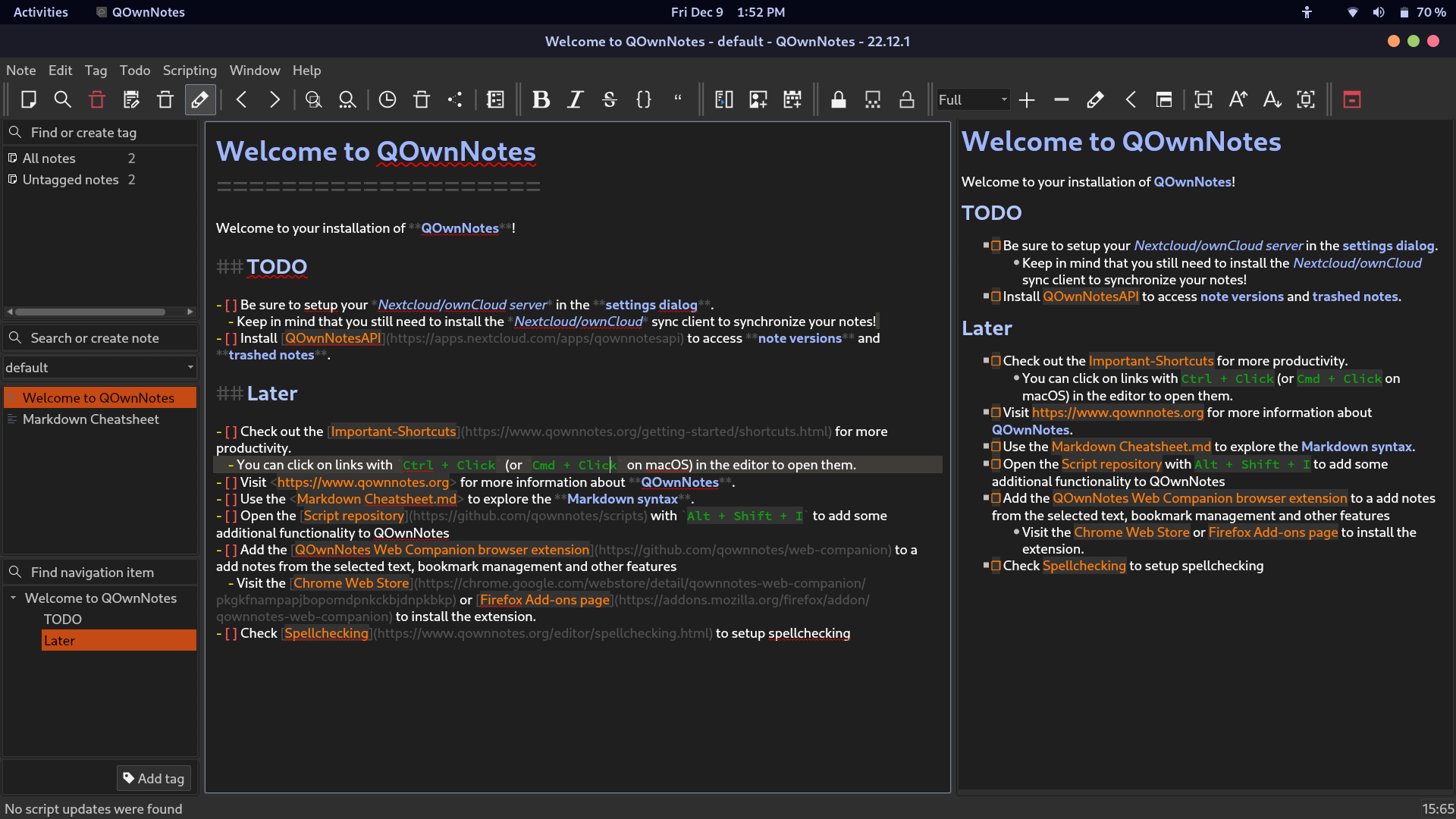 How To Install Setup And Use Qownnotes On Various Linux Distributions