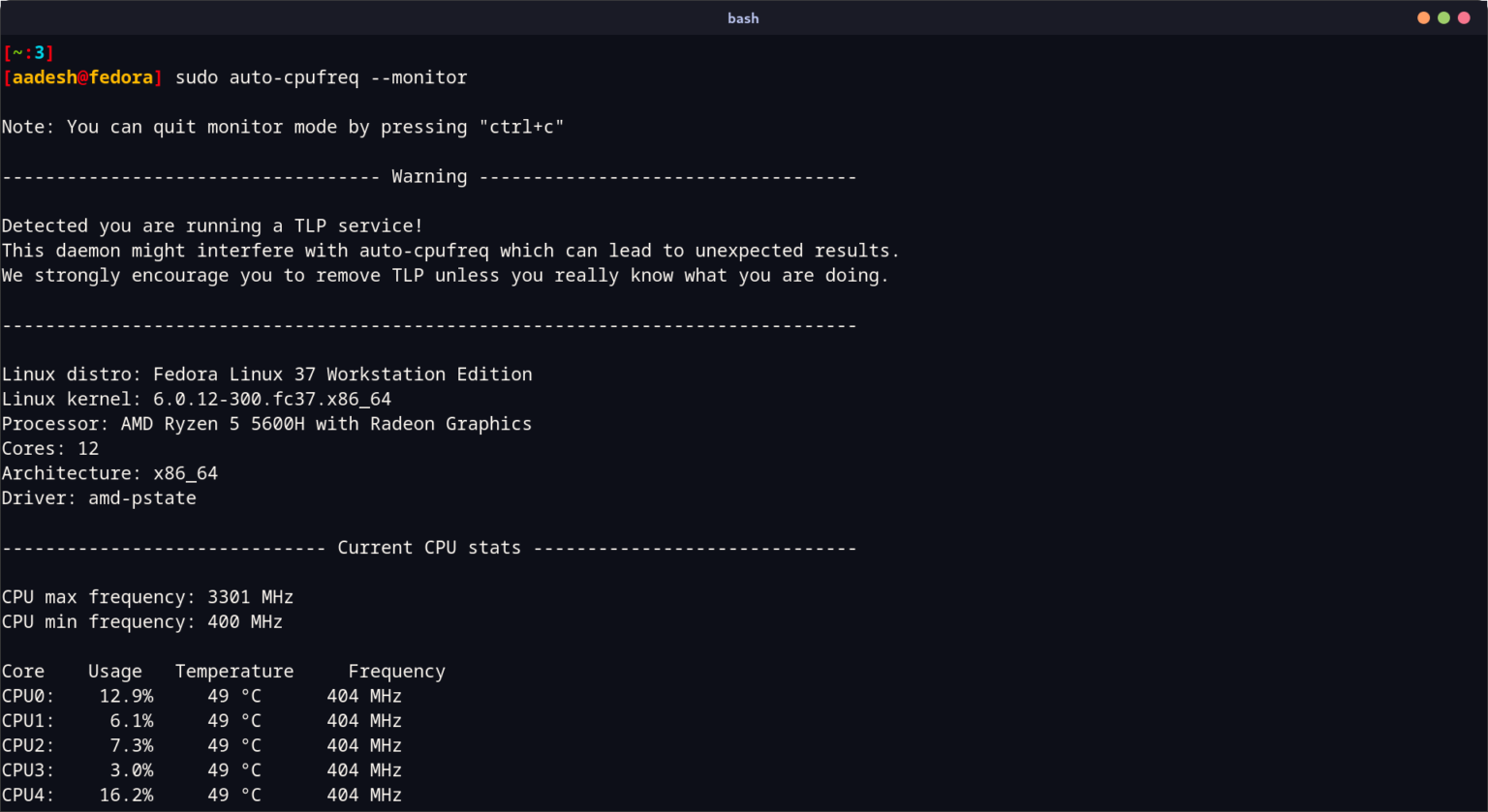 Auto-CPUfreq - A CPU speed optimizer for Linux - LinuxForDevices