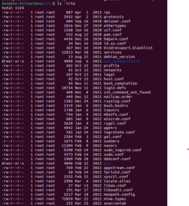 Understanding ls -ltr command in Linux - LinuxForDevices