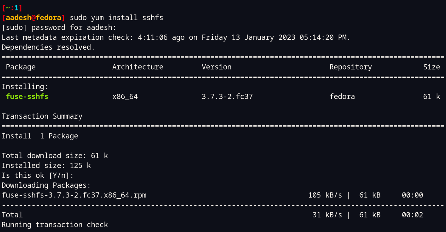 Sshfs Easily Mount A Storage Server Over Ssh Linuxfordevices