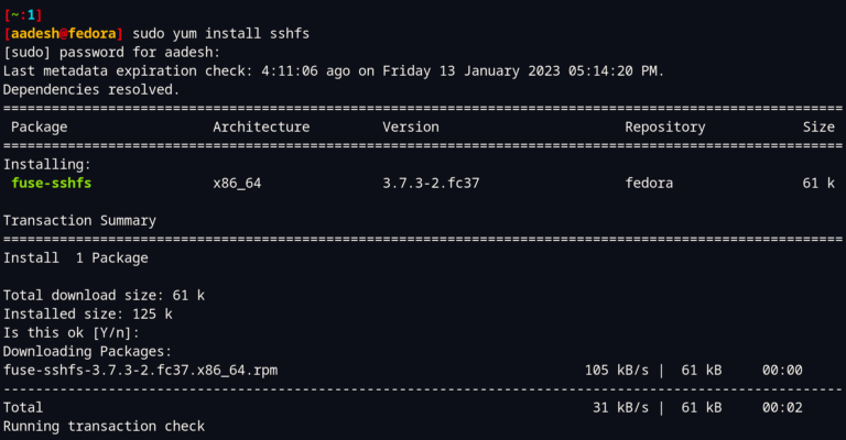 Sshfs Easily Mount A Remote File System Over Ssh Linuxfordevices
