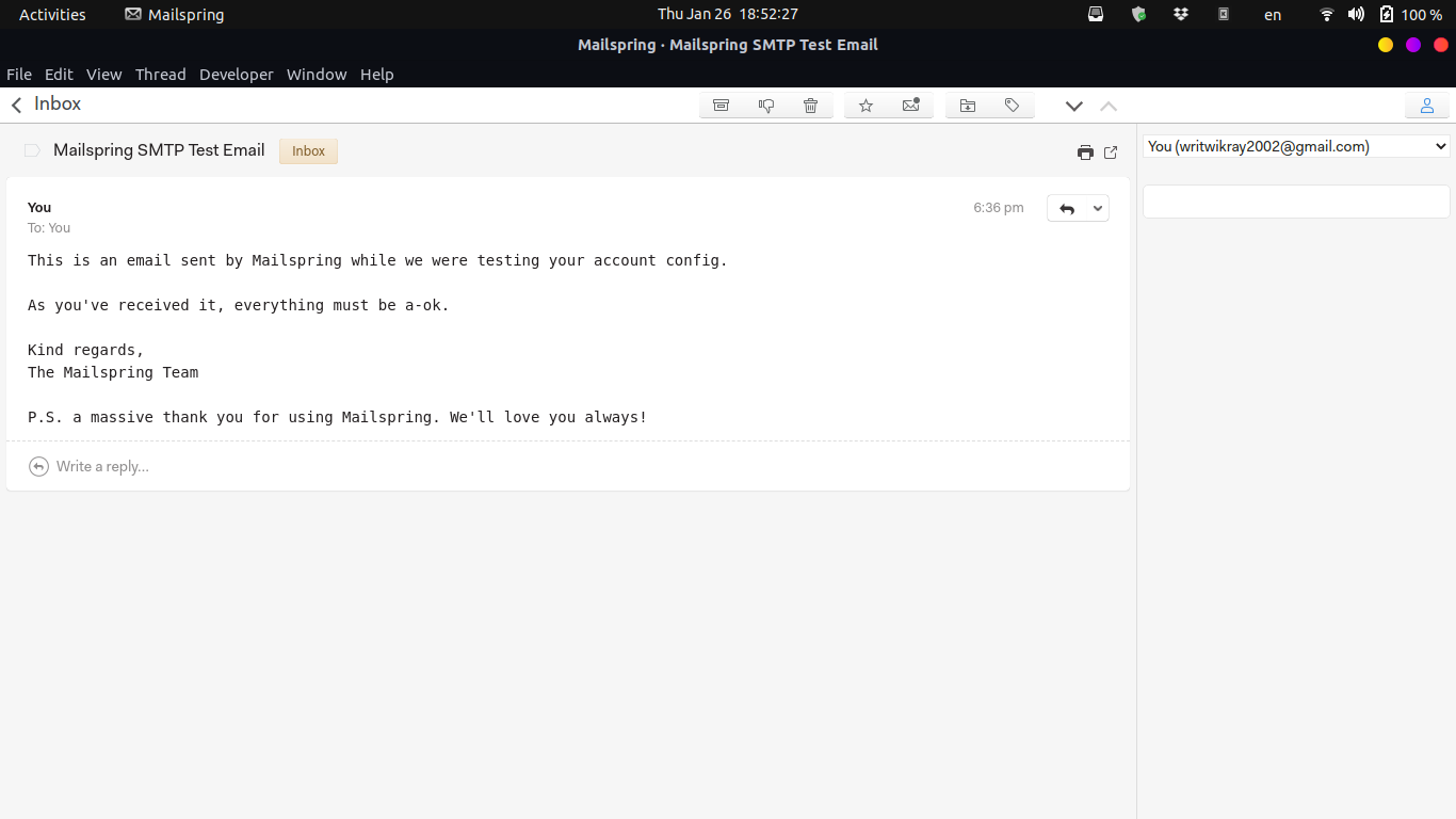 How to setup and Install Mailspring in Linux - LinuxForDevices