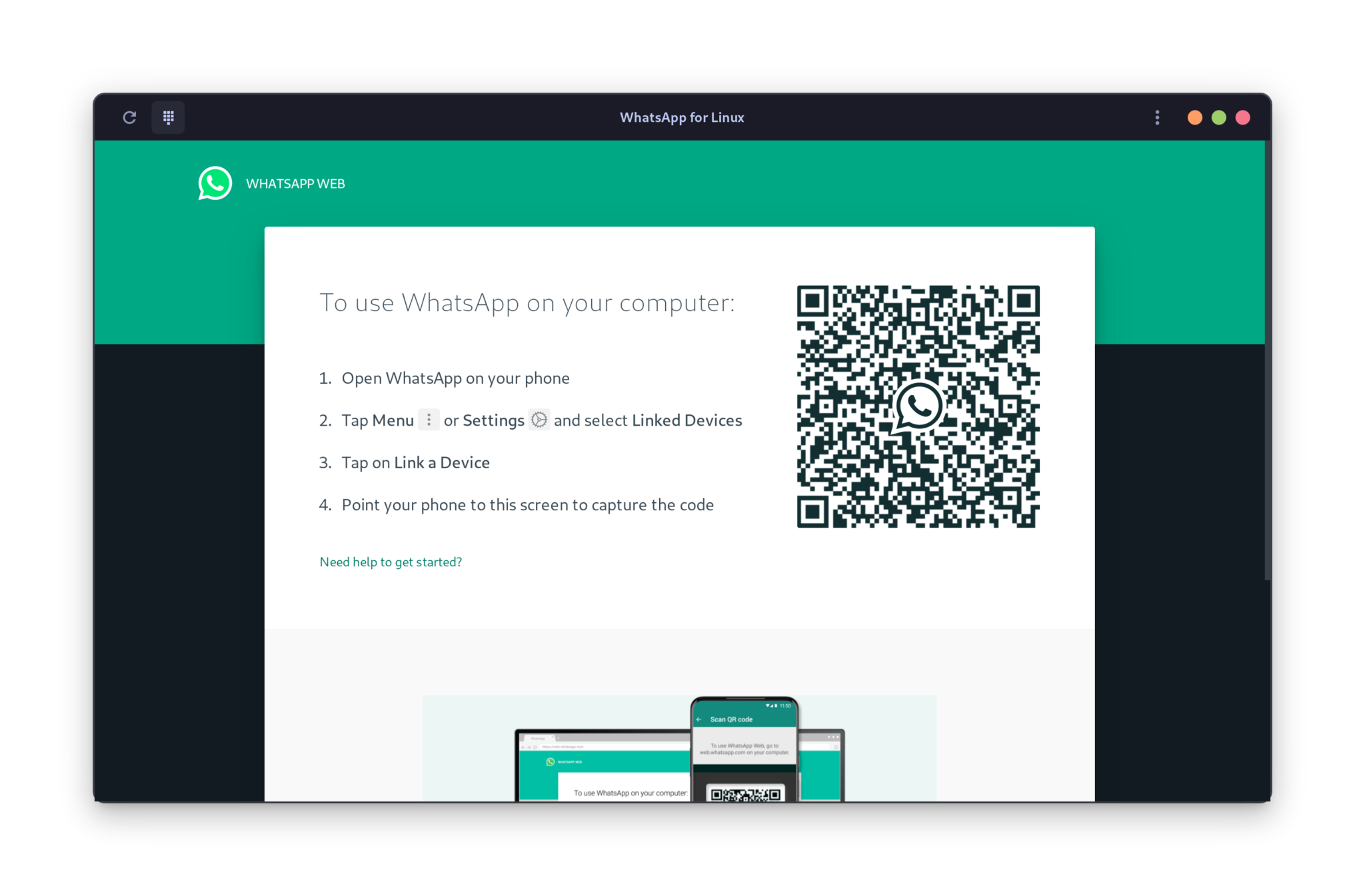 How to install WhatsApp Desktop client on Linux - LinuxForDevices