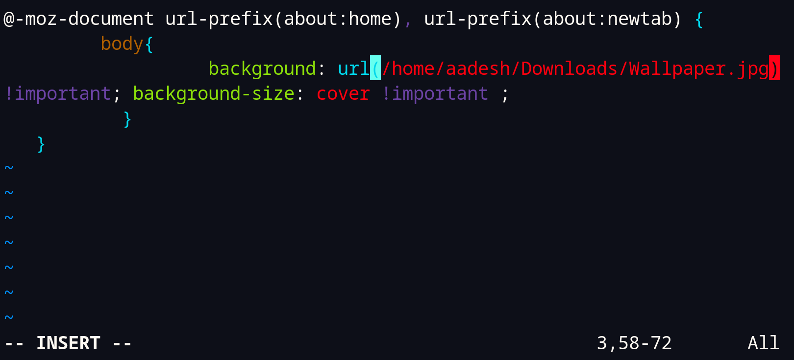 How to change the default background image in Firefox? - LinuxForDevices