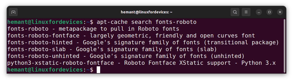 How to install fonts on Linux desktops? - LinuxForDevices
