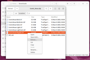 How to install fonts on Linux desktops? - LinuxForDevices