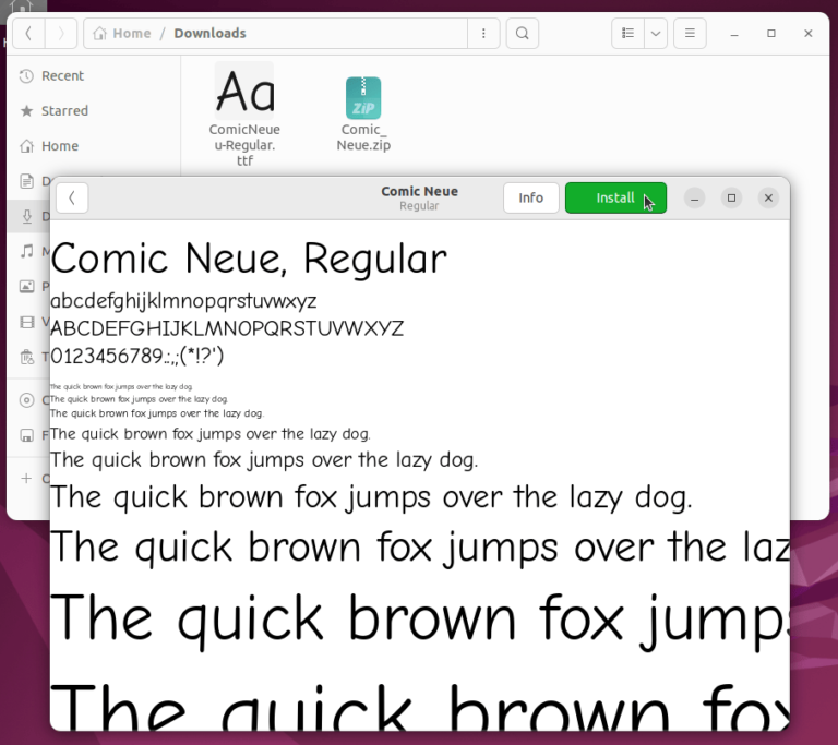 How to install fonts on Linux desktops? - LinuxForDevices