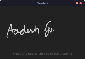Fingerpaint - Drawing tool that uses your touchpad - LinuxForDevices