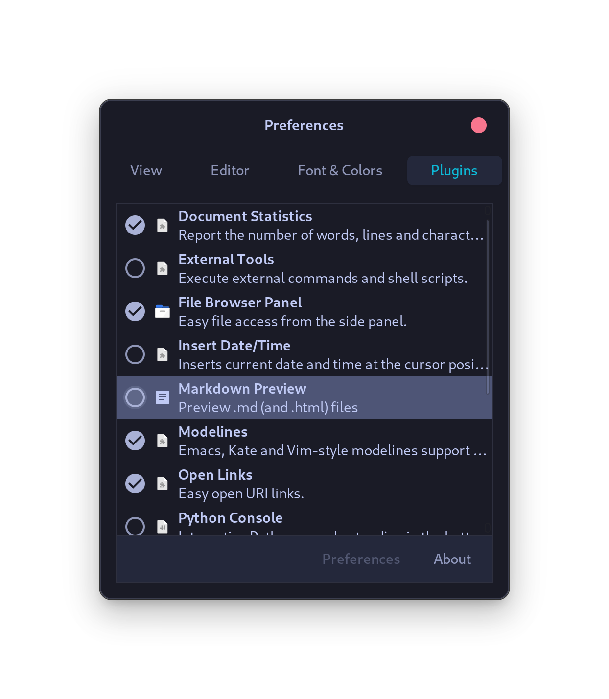 Add Markdown Preview to the Gedit Text Editor - LinuxForDevices
