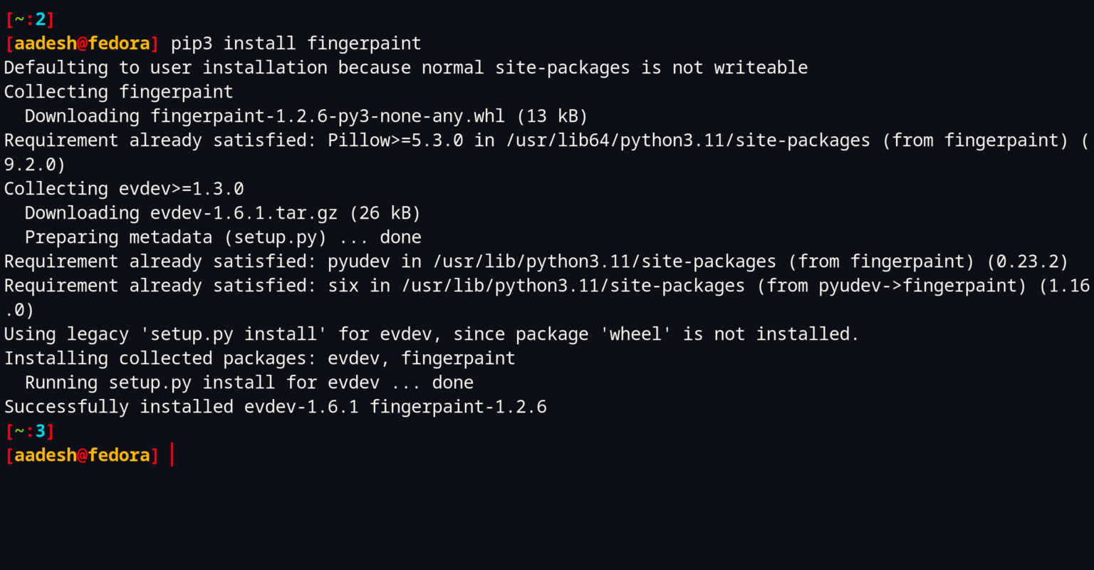 Fingerpaint - Drawing tool that uses your touchpad - LinuxForDevices