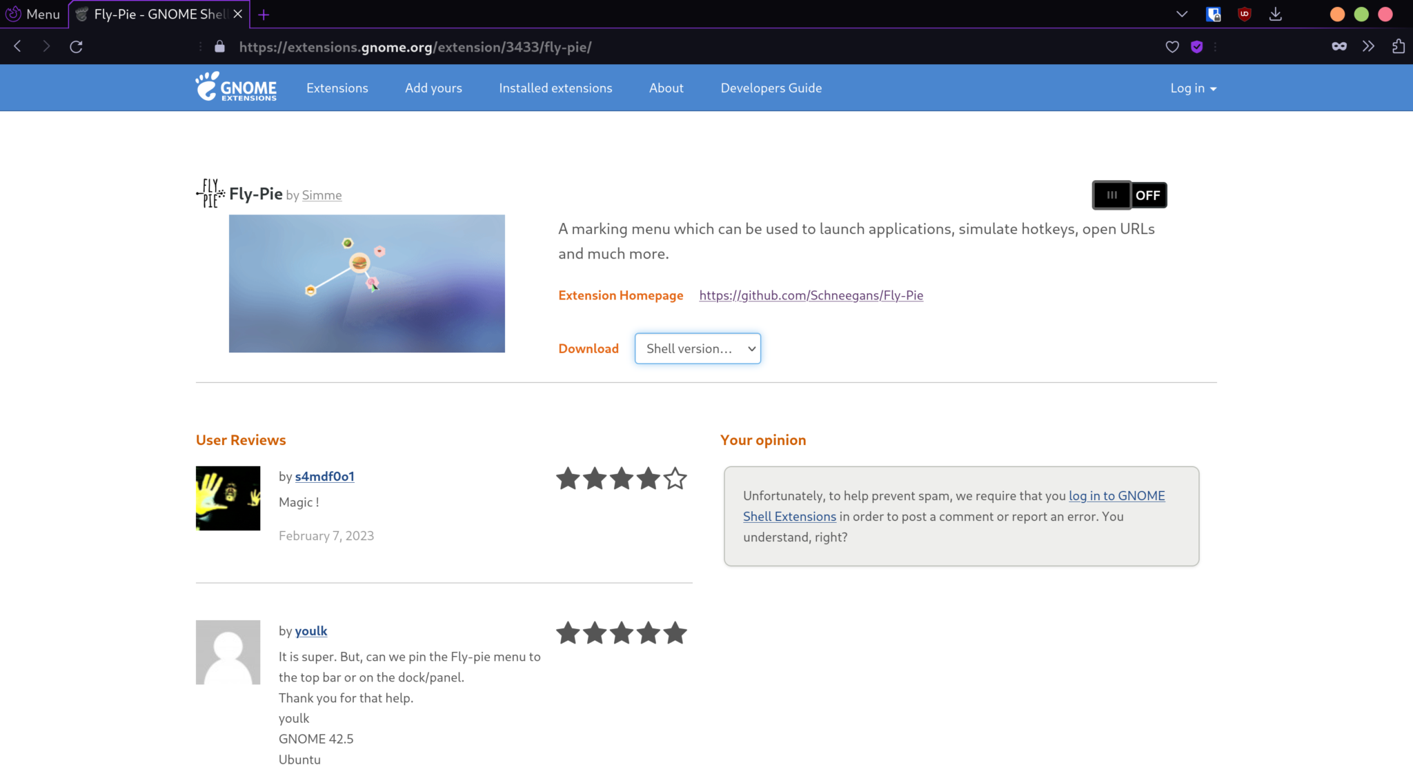 Fly Pie – A GNOME shell launcher for mouse users - LinuxForDevices