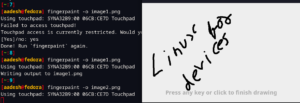 Fingerpaint - Drawing tool that uses your touchpad - LinuxForDevices