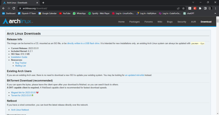 A Guide to Install Arch Linux Using Archinstall Script - LinuxForDevices