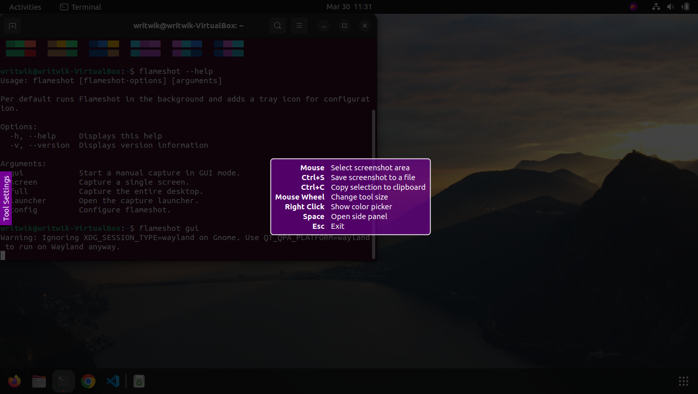 Install Set Up And Use Flameshot In Linux Linuxfordevices