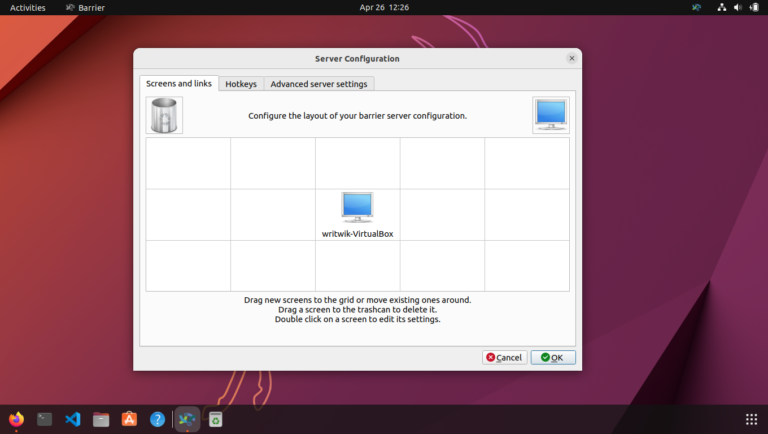 Install, setup and use Barrier in Linux - LinuxForDevices