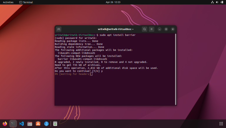 Install, setup and use Barrier in Linux - LinuxForDevices