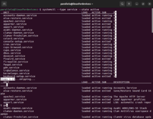 How to List Services in Ubuntu Linux? - LinuxForDevices
