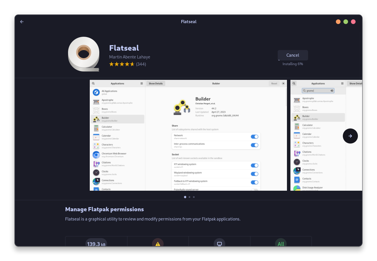 Flatseal - Easily Manage Flatpak permissions on your device - LinuxForDevices