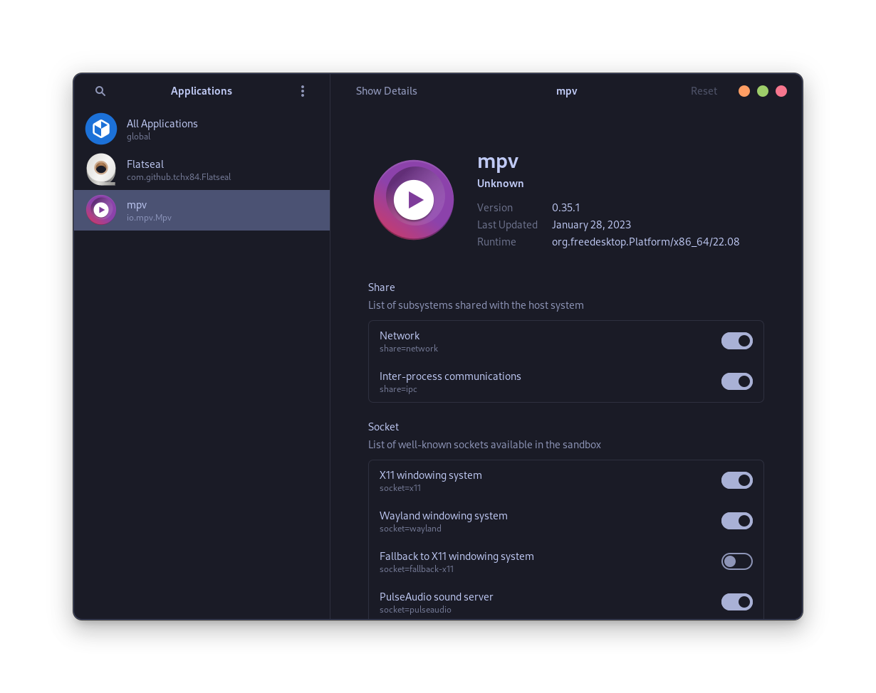 Flatseal Easily Manage Flatpak Permissions On Your Device Linuxfordevices