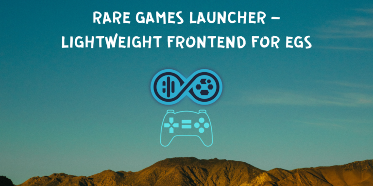 Rare: An Open Source Frontend for Epic Games Store - LinuxForDevices