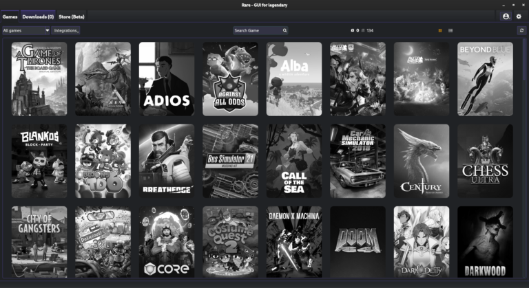 Rare An Open Source Frontend For Epic Games Store Linuxfordevices