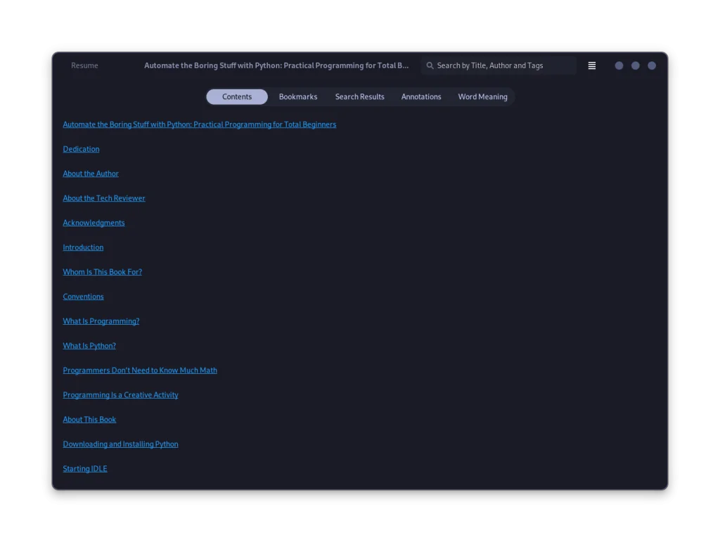 Bookworm – A Lightweight Open Source E-book Reader - LinuxForDevices