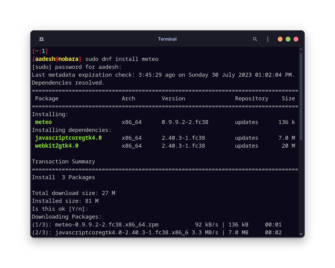 Meteo: Weather Forecasting on Linux - LinuxForDevices