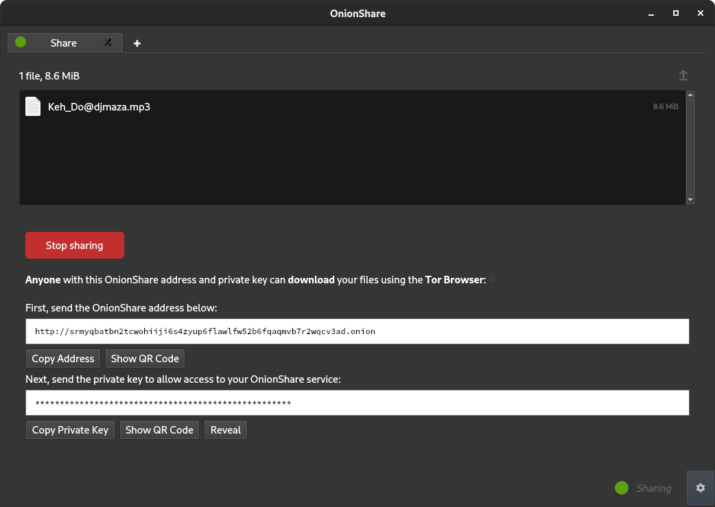 OnionShare: Using the Tor Network for Secure File Sharing - LinuxForDevices