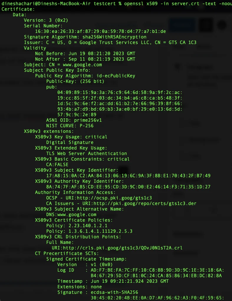 Ssl Certificate Verification Using Shell Scripts Linuxfordevices