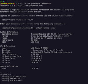 Geekbench 6 – Install and Benchmark your Linux PC - LinuxForDevices