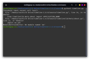 How to Install and Use Timeline on Linux Systems - LinuxForDevices