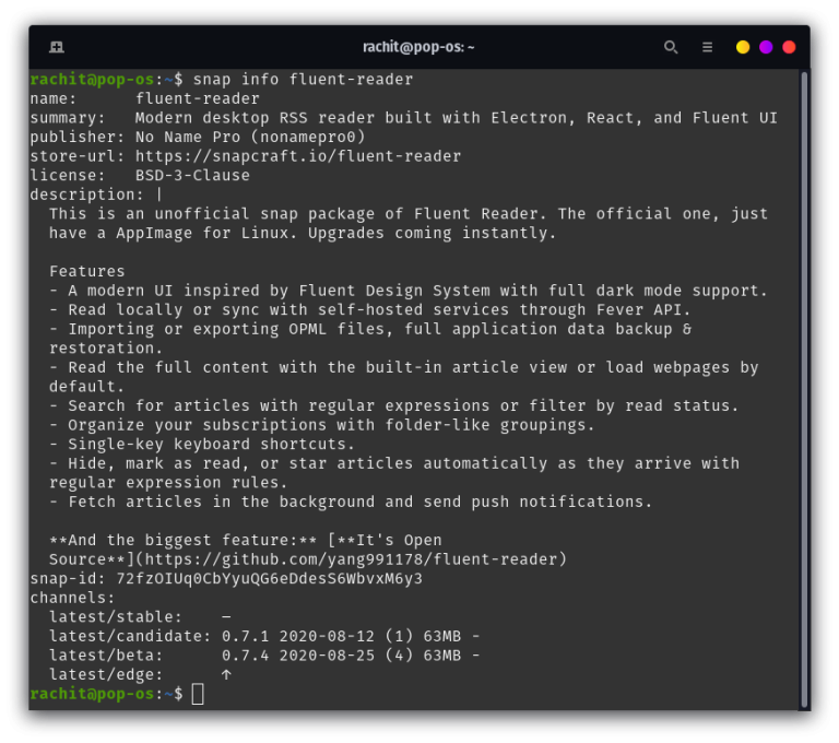 How to Install Fluent-Reader Easily on Linux? - LinuxForDevices