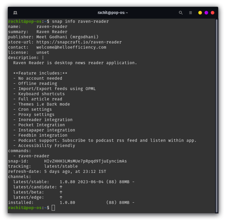 How to Install Raven-Reader Easily on Linux? - LinuxForDevices