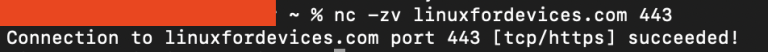 Netcat Command in Linux - A Complete Guide - LinuxForDevices