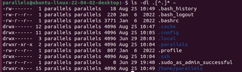 Working with hidden files in Linux - LinuxForDevices