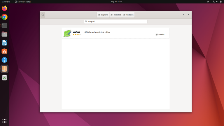 How to Install LeafPad and Use it on Linux? - LinuxForDevices