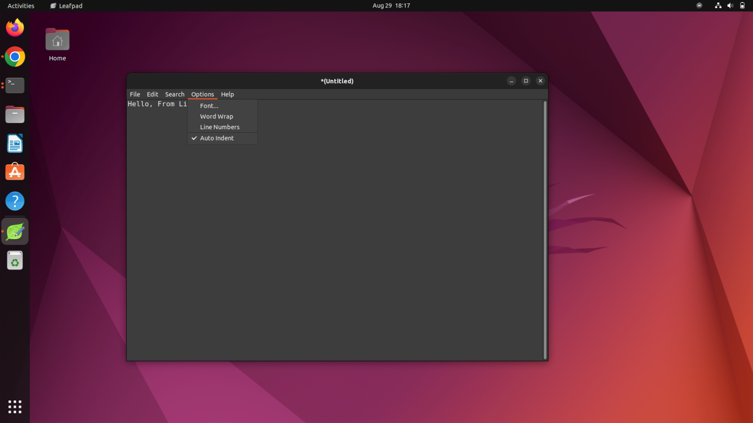 How to Install LeafPad and Use it on Linux? - LinuxForDevices