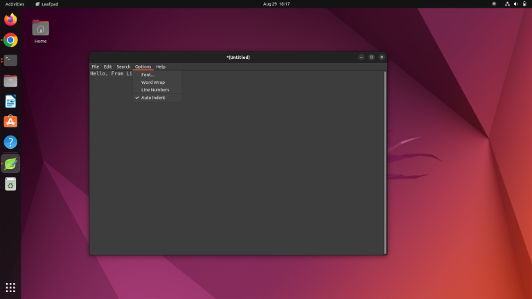 How to Install LeafPad and Use it on Linux? - LinuxForDevices