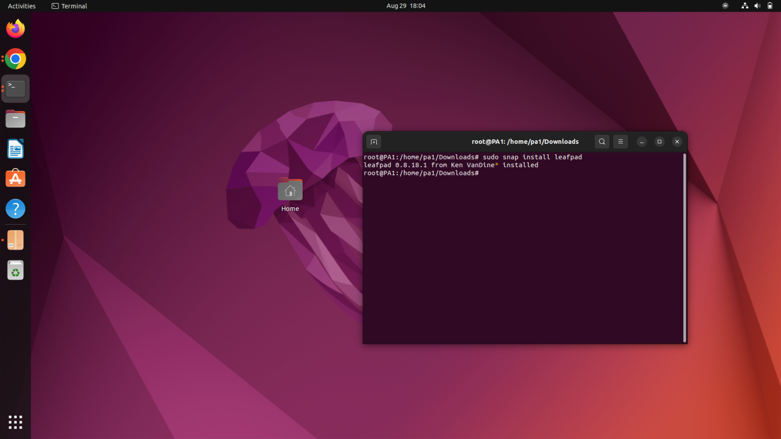 How to Install LeafPad and Use it on Linux? - LinuxForDevices