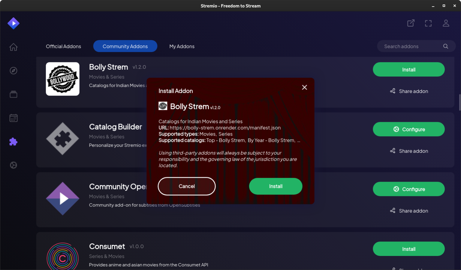 Stremio - Turn your Linux PC into a media center - LinuxForDevices