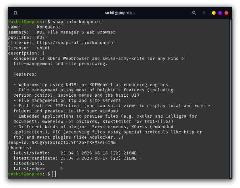 How to install Konqueror Easily on Linux? - LinuxForDevices