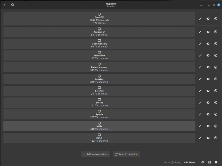 How to Stream IPTV Channels with Hypnotix on Linux - LinuxForDevices