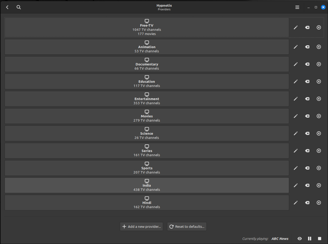How to Stream IPTV Channels with Hypnotix on Linux - LinuxForDevices
