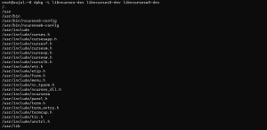 How to Install Curses.h library On Linux - LinuxForDevices